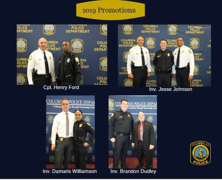 Chief Holbrook Promotes Thirteen Officers to Higher Ranks – City of ...
